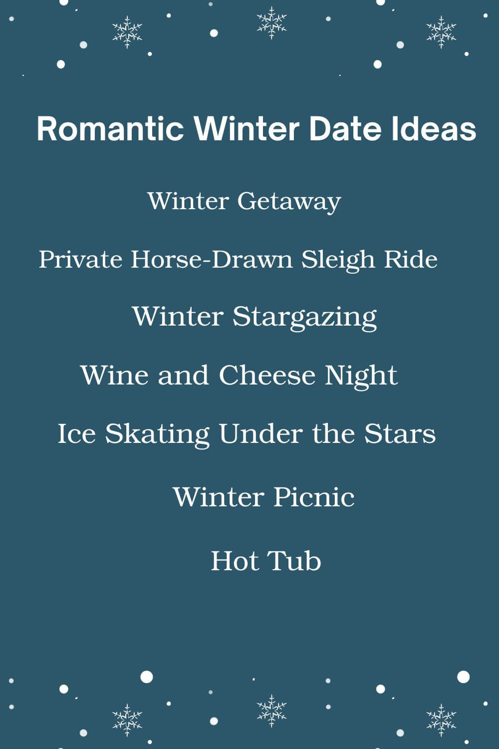 100 Winter Date Ideas: Cute, Free & Unique Activities | WingmanX