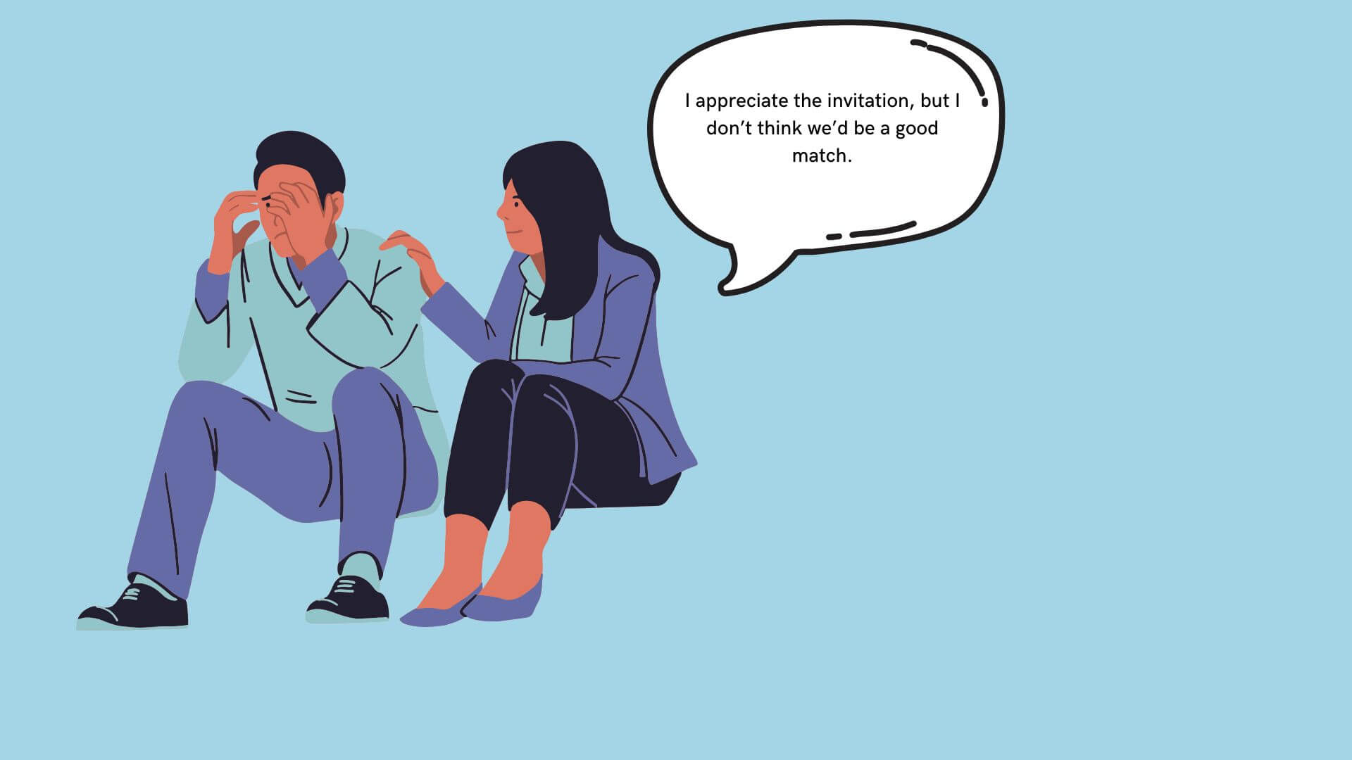 How to Reject Someone Nicely IRL & Over a Text | WingmanX